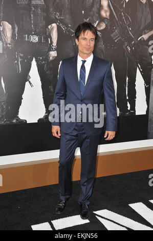 HOLLYWOOD - AUGUST 16: Actor Patrick Wilson arrives at the Los Angeles ...
