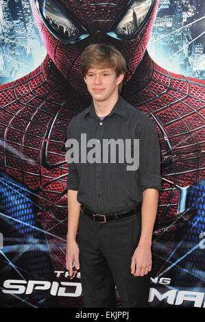 Andy Gladbach Los Angeles premiere of 'The Amazing Spider-Man' held at ...