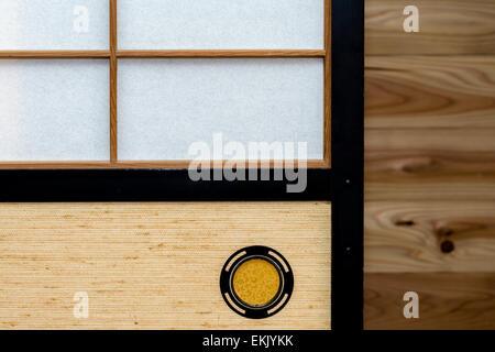 Sliding door (Fusuma Stock Photo - Alamy