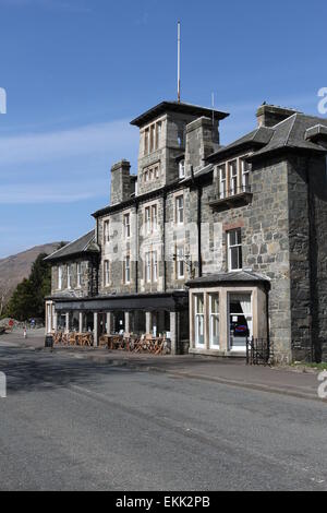 The Drummond Hotel in St Fillans on the shore of Loch Earn in Scotland ...
