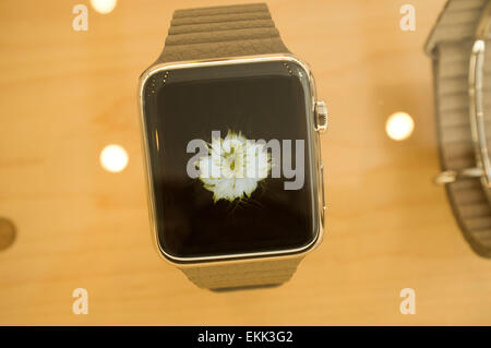 Adelaide, Australia. 11th April 2015. Apple watch is available for ...