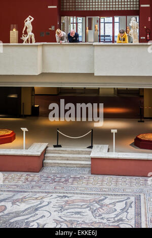 Roman mosaic from Apamea, Syria, depicting a hunting scene in the ...