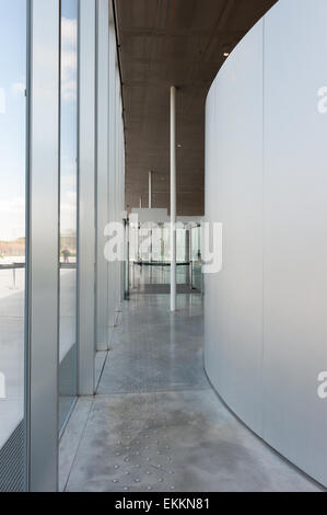 France, Lens, Interior view of the Louvre-Lens designed by SANAA Stock ...