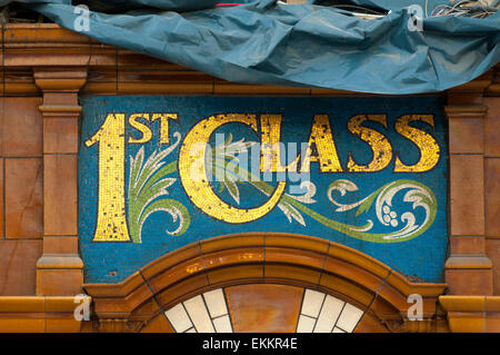 1st / First Class waiting room on A station on the 'toy Train' railway ...