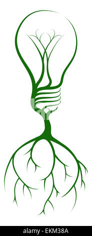 Business concept: light bulb icon on wall background Stock Photo - Alamy