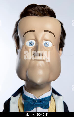 Newzoids puppets. David Cameron Stock Photo - Alamy