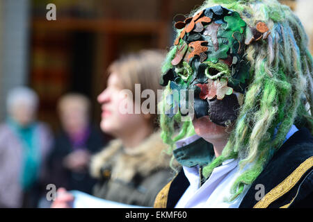 The Armagh Rhymers (Mummers) perform their unique Irish mumming at the ...