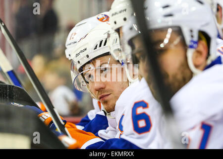 New York Islanders' Casey Cizikas plays during an NHL hockey game ...