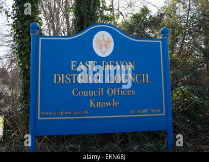 East Devon District Council HQ, Knowle, Sidmouth, UK. 12th April, 2015 ...