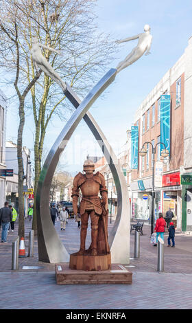 Northampton, UK. 13th April, 2015. 'A Knight's Trail' features six ...