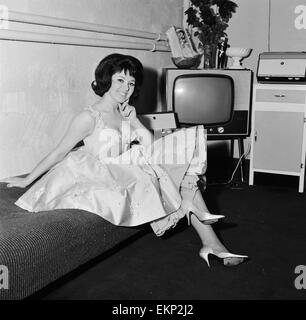 Actress and singer Susan Maughan in happy mood after she was chosen to ...