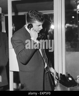 British rock and roll singer Terry Dene made his farewell public ...