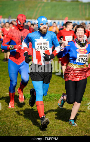 Leaminghton Spa, Warwickshire, UK, Sunday, 12th April, 2015. The Wolf ...