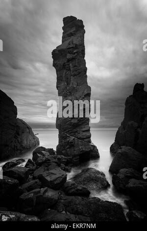 The Souter Sea Stack Cliff Sea Scotland Stock Photo - Alamy