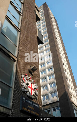 Middlesex Street Estate Stock Photo - Alamy