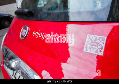car sharing, enjoy, Milan, Lombardy, Italy, Europe Stock Photo - Alamy