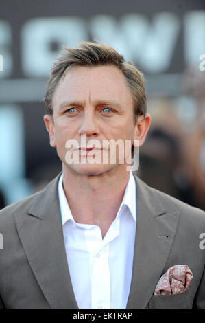 Daniel Craig Cowboys & Aliens premiere held at the O2 - arrivals Stock ...