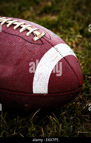 Close-up of American football player Stock Photo - Alamy