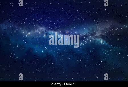 Deep space. High definition star field background . Starry outer space ...