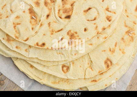Carasau bread. Pane Carasau, traditional flatbread of Sardinia ...