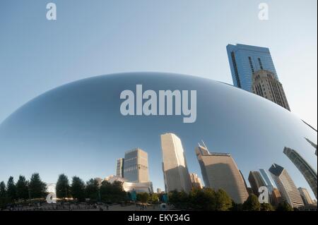 Mirror Dome; Chicago, Illinois, Usa Stock Photo - Alamy