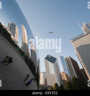 Mirror Dome; Chicago, Illinois, Usa Stock Photo - Alamy