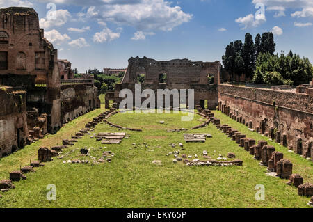 Italy, Rome, ruins of ancient Rome, The Hippodrome Stock Photo ...