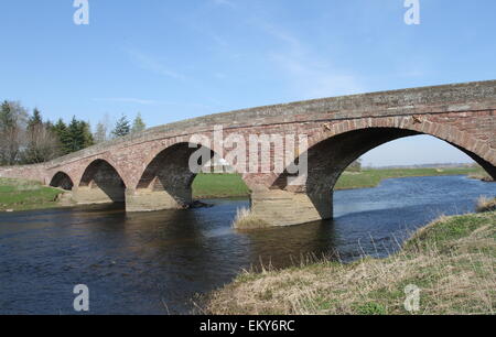 Bridge over River Isla Coupar Angus Scotland April 2015 Stock Photo - Alamy