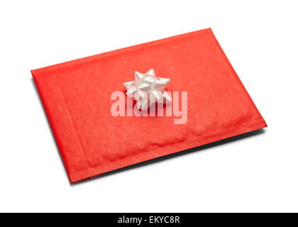 Red envelope on white background Stock Photo - Alamy