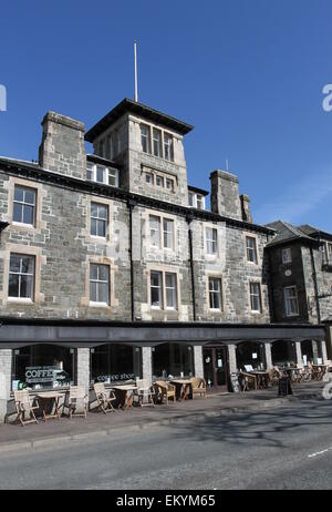 The Drummond Hotel in St Fillans on the shore of Loch Earn in Scotland ...
