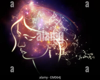 Advance of Inner Thoughts Stock Photo - Alamy