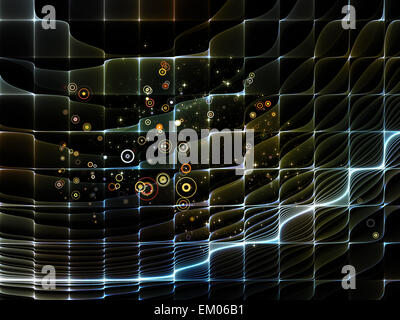 Accidental Particle Grid Stock Photo - Alamy