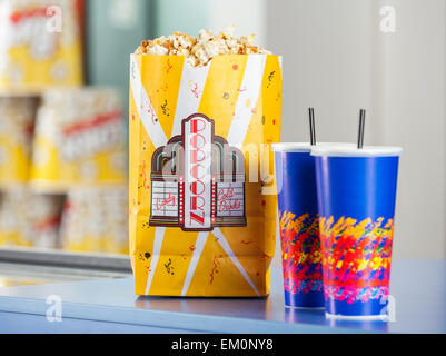 movie theater concession stand Stock Photo - Alamy