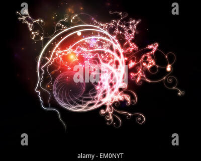 Lights of Inner Thoughts Stock Photo - Alamy