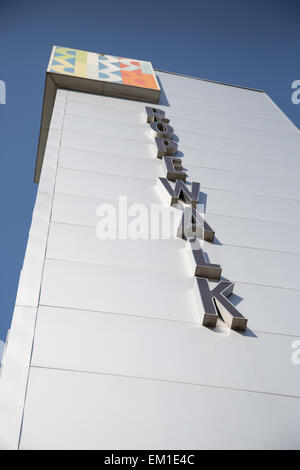 Exterior shot of the Ropewalk shopping centre in Nuneaton Warwickshire ...