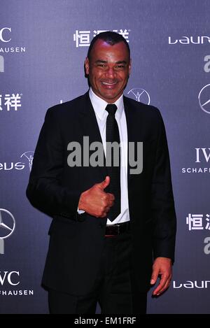 Brazilian former professional footballer Cafu arrive on the 72nd FIFA ...