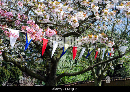 15th day of April. A small white plasticine man writing the date 15 ...
