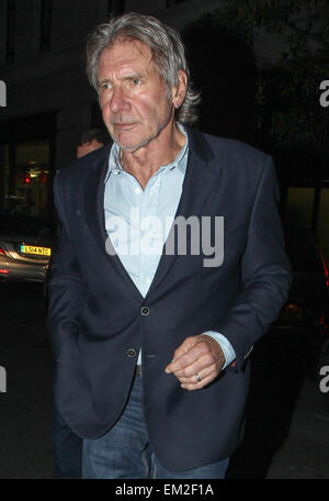 Harrison Ford arrives at May Fair Kitchen restaurant Featuring ...