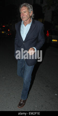 Harrison Ford arrives at May Fair Kitchen restaurant Featuring ...