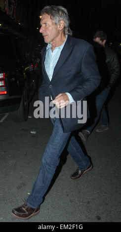 Harrison Ford arrives at May Fair Kitchen restaurant Featuring ...