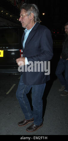 Harrison Ford arrives at May Fair Kitchen restaurant Featuring ...