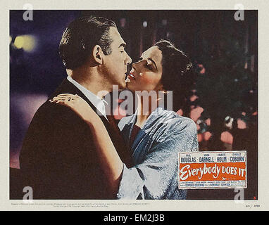Everybody Does It - Movie Poster Stock Photo - Alamy