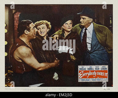 Everybody Does It - Movie Poster Stock Photo - Alamy