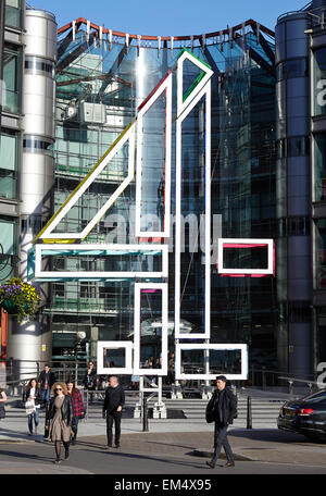 Channel Four Corporation Headquarters at 124 Horseferry Road in ...