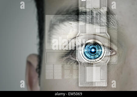 Identification of eye Stock Photo - Alamy