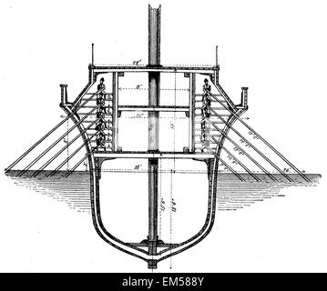 Line drawing illustration cross section Stock Photo - Alamy