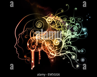 Vision of Inner Thoughts Stock Photo - Alamy