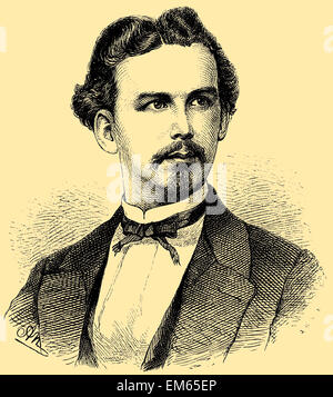 Ludwig II of Bavaria (1845-1886). King of Bavaria. Palace of Linderhof ...