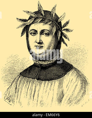 Francesco Petrarca Italian scholar poet and humanist 1304 –1374 francis ...
