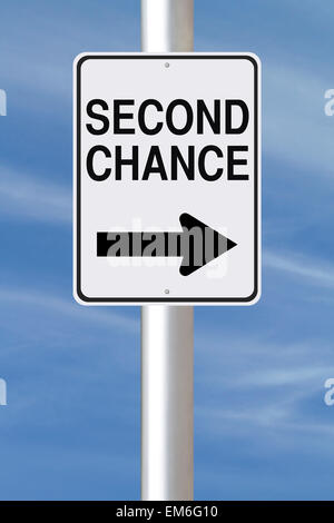 Second Chance Concept Stock Photo - Alamy